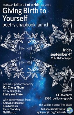 Giving Birth To Yourself: Poems for Combat is launching in Montreal ...